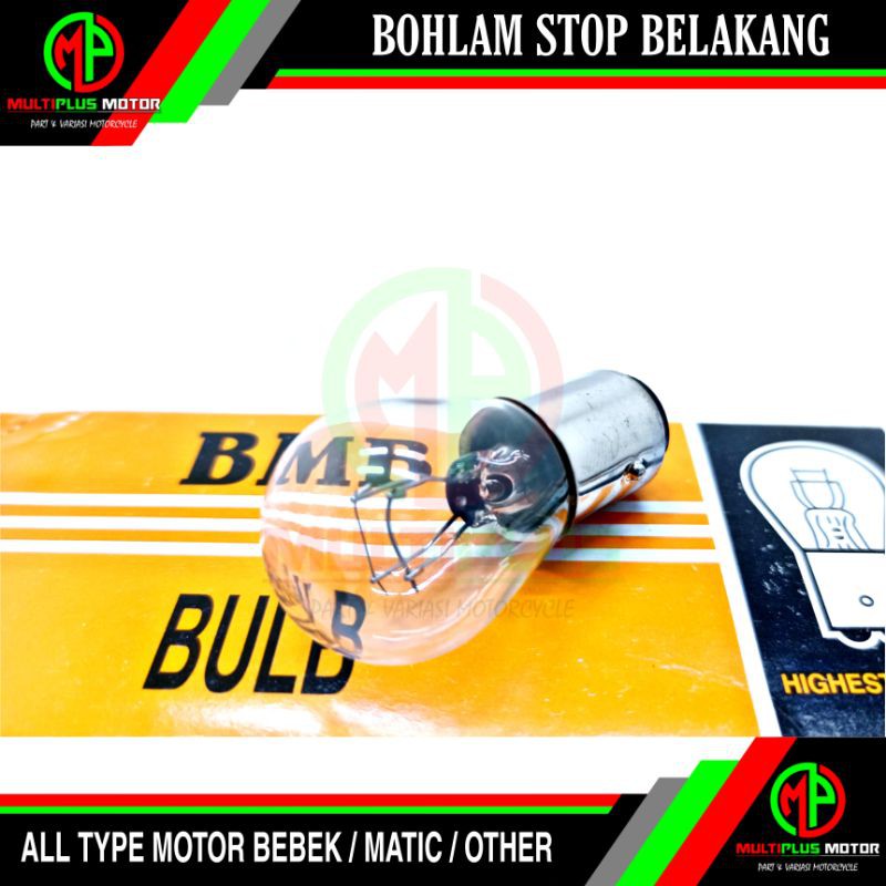 Jual Bohlam Bolam Bulb lampu stop lamp belakang BMB 12V,GRAND,BEBEK ...