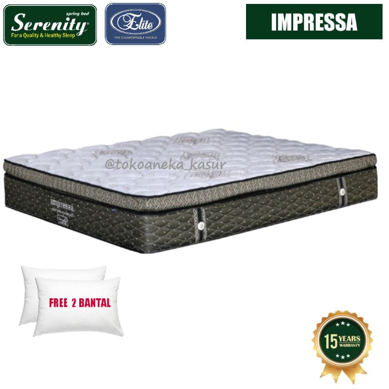 Jual KHUSUS DENPASAR-BALI. Matras Springbed Merk Elite Serenity Type ...