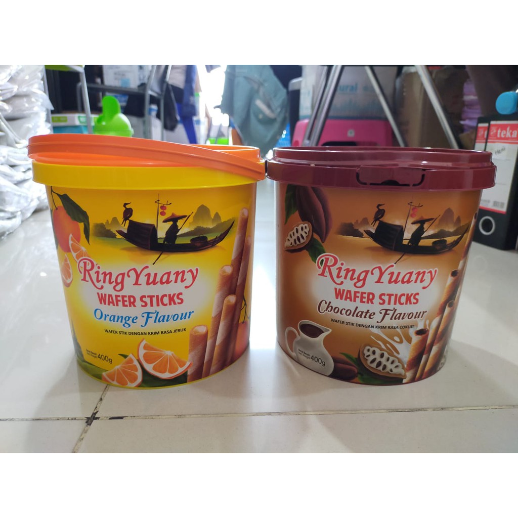 Jual BISKUIT RUNG YUANY WAFER STIK 400GR BISKITOP MURAH | Shopee Indonesia