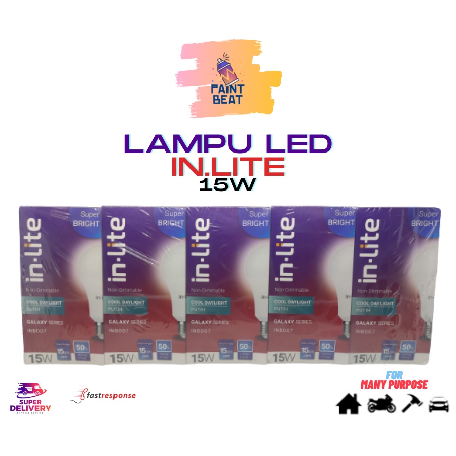 Jual Lampu LED 15W - INLITE INB007 6500K | Shopee Indonesia