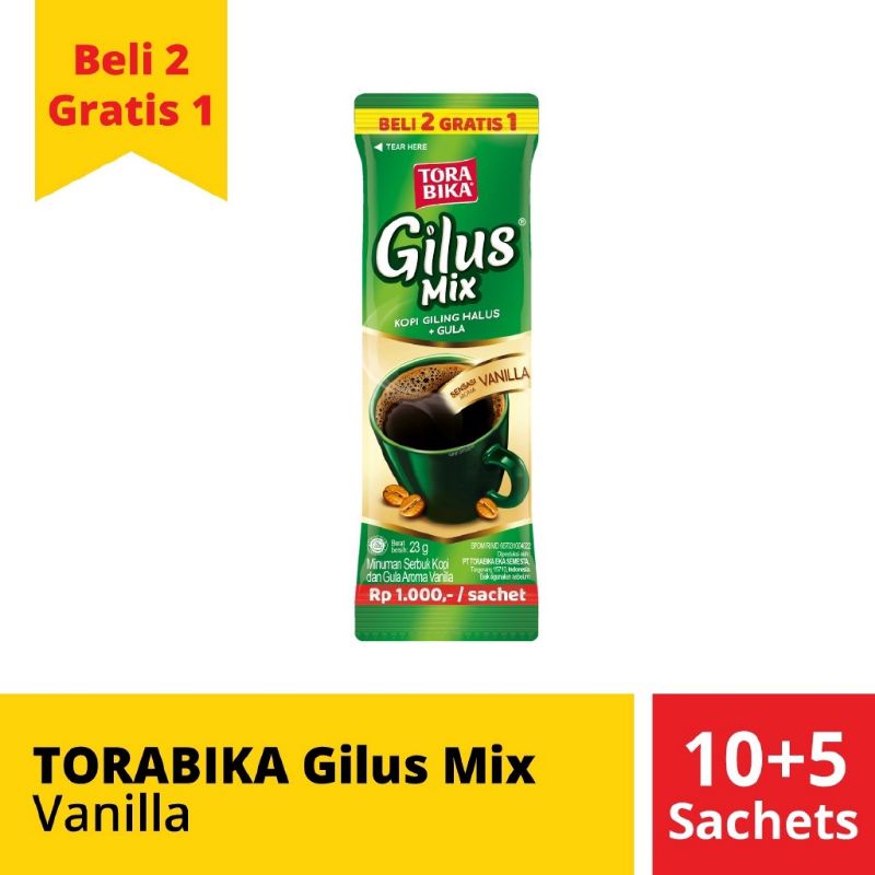Jual kopi instan gilus mix varian rasa sachet beli 2 gratis 1 | Shopee ...