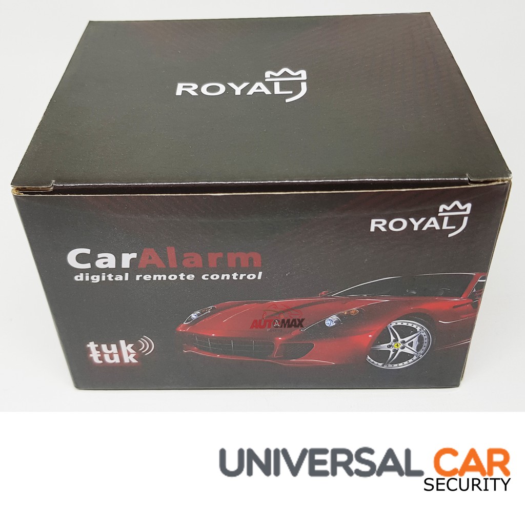 Jual Alarm Mobil / Car Security Alarm Universal ROYAL | Shopee Indonesia
