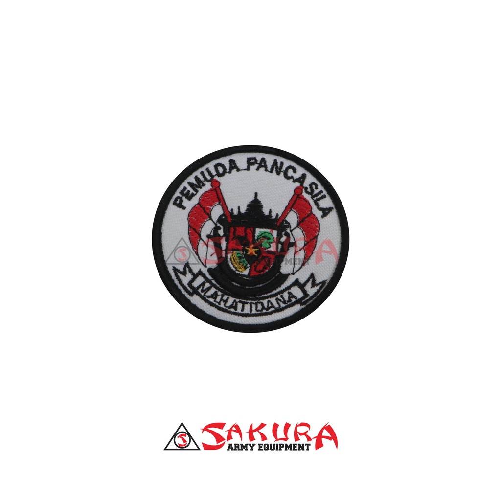 Jual Bordir Atribut Pemuda Pancasila-Bet Bordir Timbul Kain KOTI Logo ...