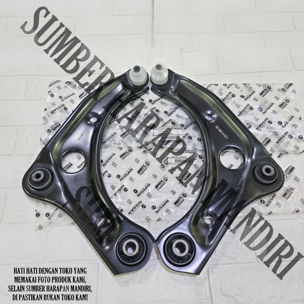 Jual Lower Arm Sayap Depan March Datsun Go Almera N17 Original 1Set ...