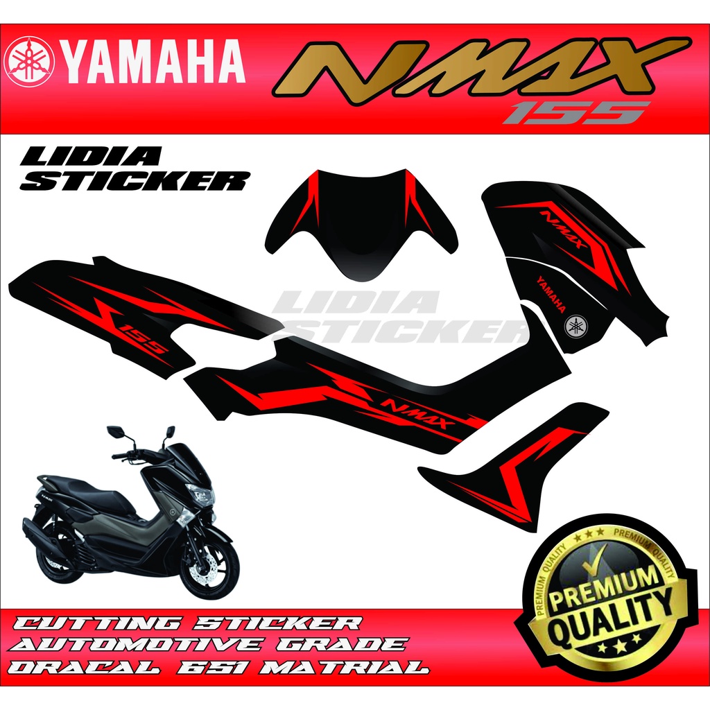 Jual STIKER YAMAHA NMAX CUTTING STIKER KEREN MINIMALIS PREMIUM | Shopee ...