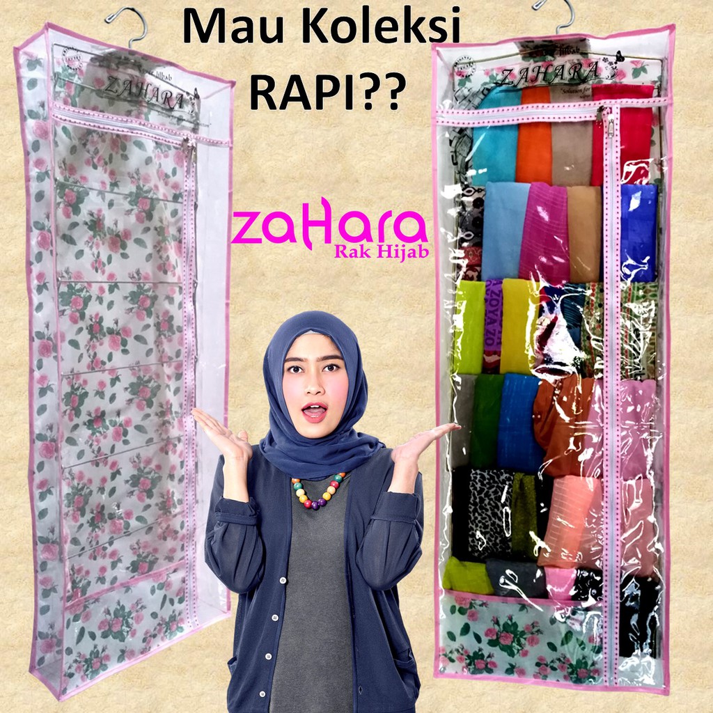 Jual Rak Jilbab Gantung Praktis dan Mudah Dipasang - Solusi Penyimpanan ...