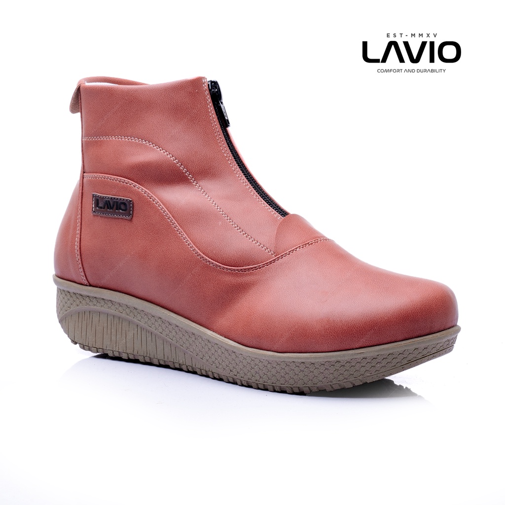 Jual Sepatu Sneakers Boots Wanita Cewe Keren Korea Kekinian Lavio ...