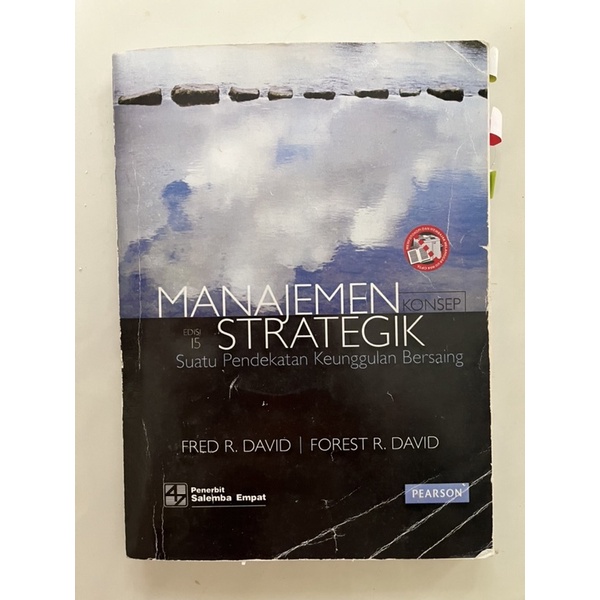 Jual buku manajemen strategik suatu pendekatan keunggulan bersaing edisi 15 penerbit salemba ...