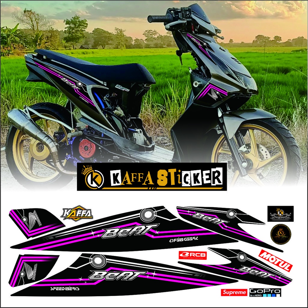 Jual STICKER VARIASI BEAT LAMA STRIPING HONDA BEAT KARBU-OLD VARIASI ...