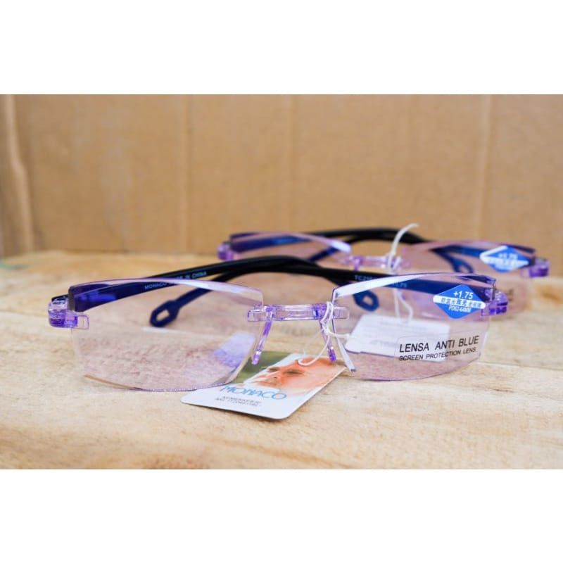 Jual Kacamata Baca Plus Dobel Jalan / Lensa Atas Normal, Lensa Bawah ...