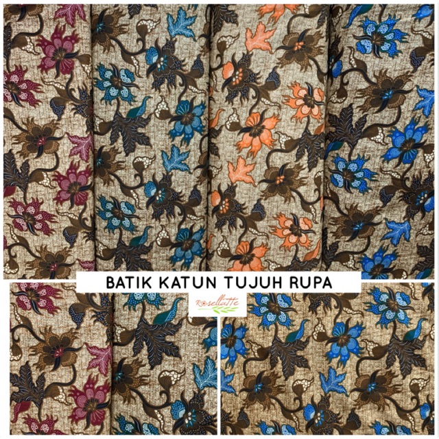 Jual KAIN BATIK KATUN TUJUH RUPA | Shopee Indonesia