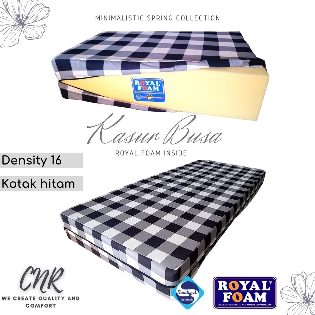 Jual Kasur Busa lembaran busa royal foam density 16 kuning, busa yellow ...