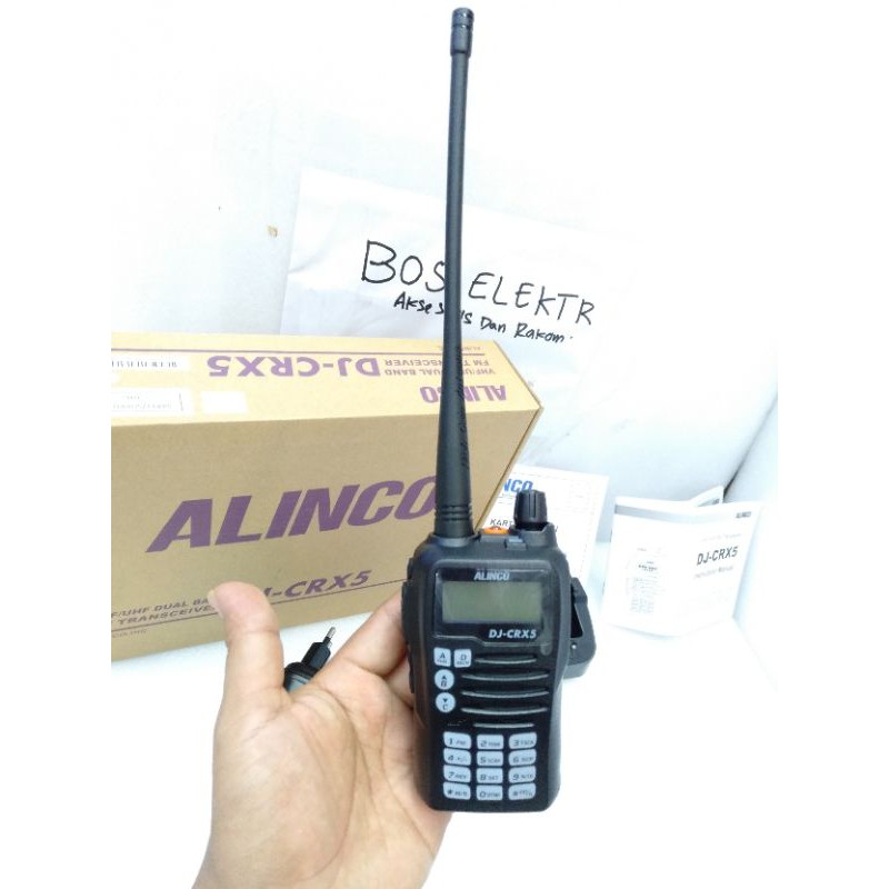 Jual HT ALINCO DJ-CRX5 DUAL BAND ORIGINAL GARANSI RESMI | Shopee Indonesia