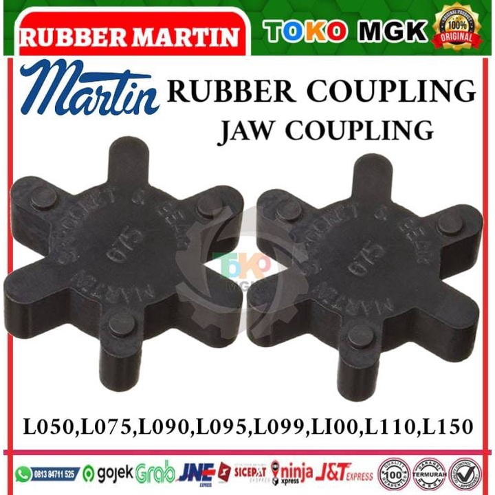 Jual MARTIN RUBBER ONLY L0110 JAW COUPLING ELEMENT ONLY - ORIGINAL ...
