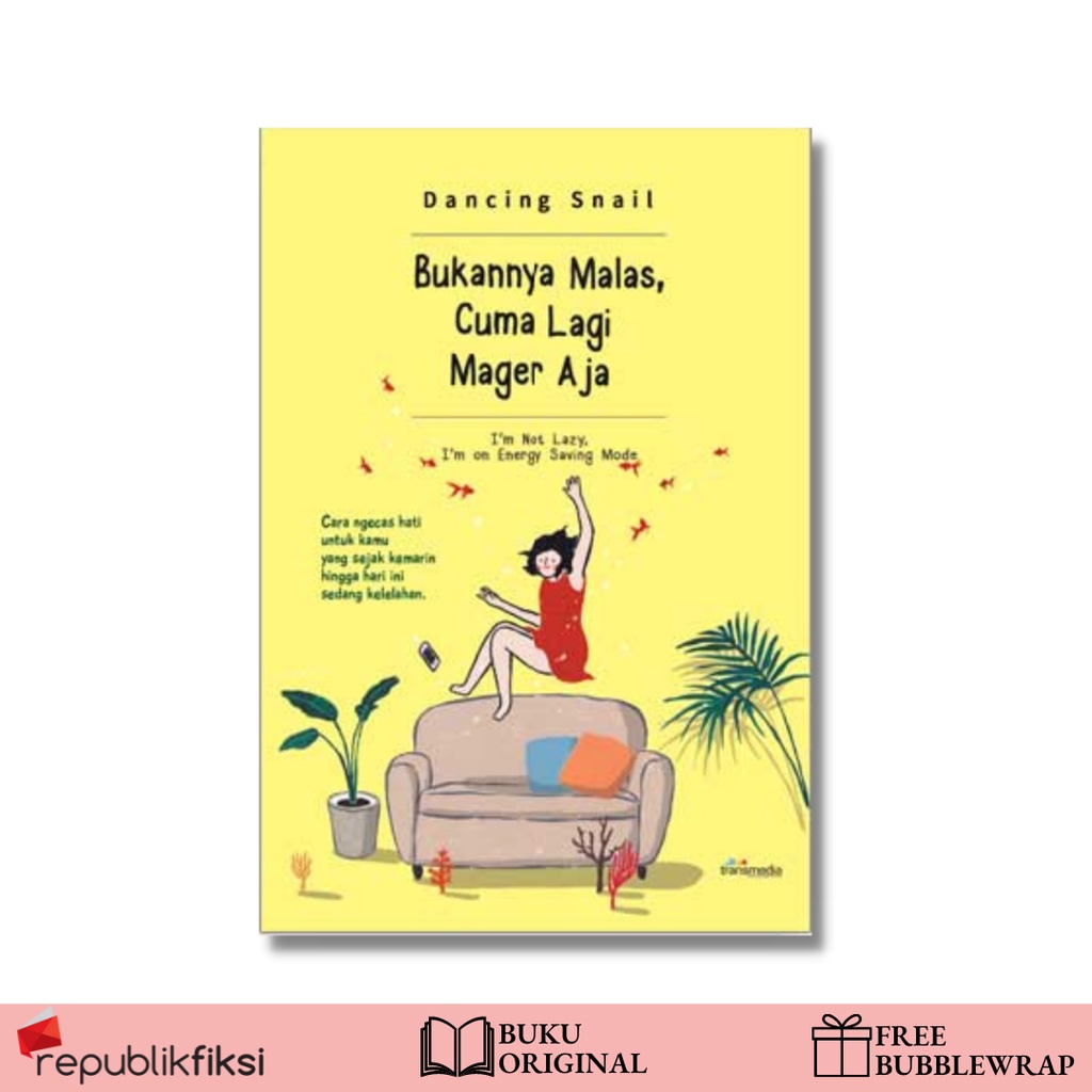 Jual Buku Bukannya Malas, Cuma Lagi Mager Aja - Dancing Snail - Transmedia | Shopee Indonesia
