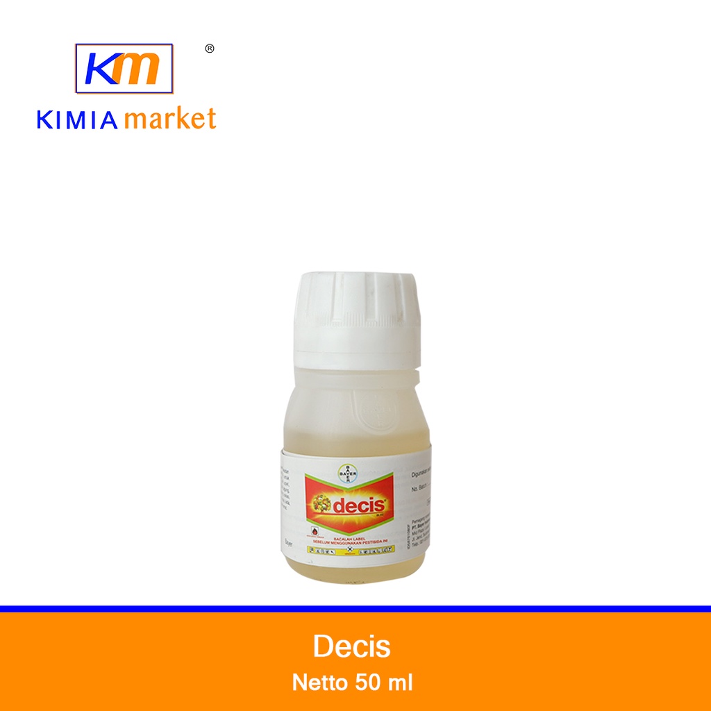 Jual DECIS 25 EC 50 ML INSEKTISIDA PESTISIDA OBAT PEMBASMI HAMA BAYER ...