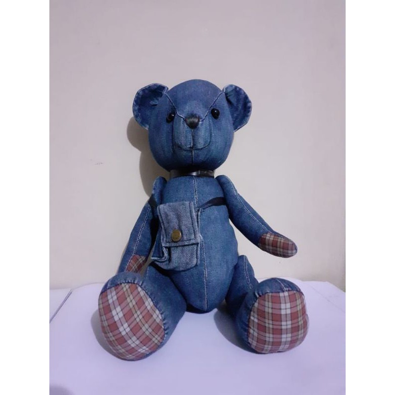 Jual Teddy Bear custom jeans | Shopee Indonesia