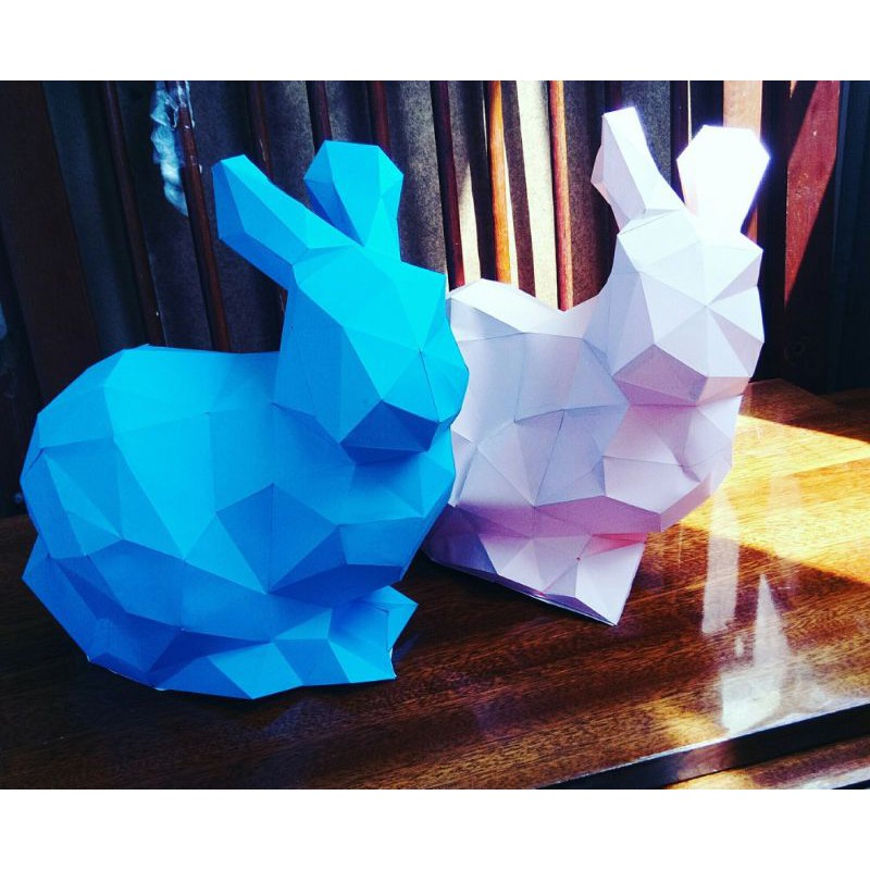 Jual Low Poly Bunny Rabbit Papercraft | Shopee Indonesia