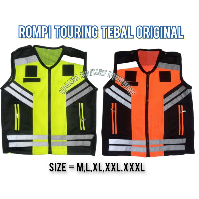 Jual Rompi Touring / Turing, Rompi Polosan,Rompi Tebal,Rompi Serbaguna ...
