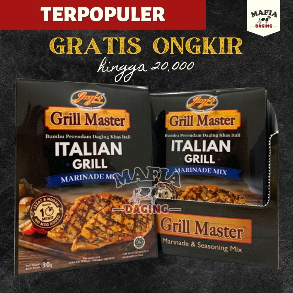 Jual Marinade Mix Jay's Grill Master Italian Grill - HALAL - Harga Spesial! | Shopee Indonesia