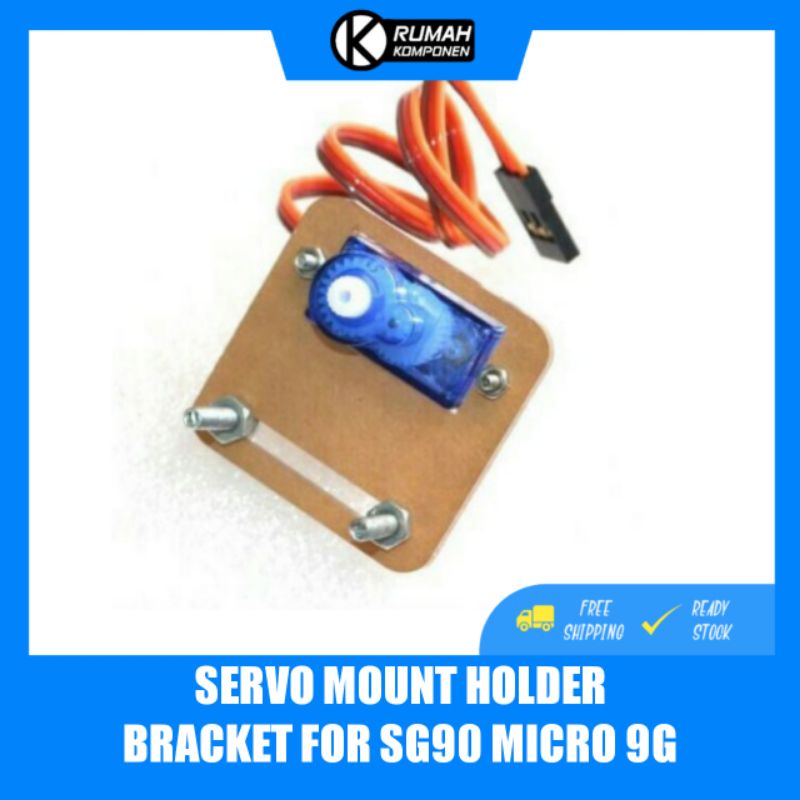 Jual Servo Mount Holder Bracket For SG90 Micro 9g Servo RC | Shopee ...