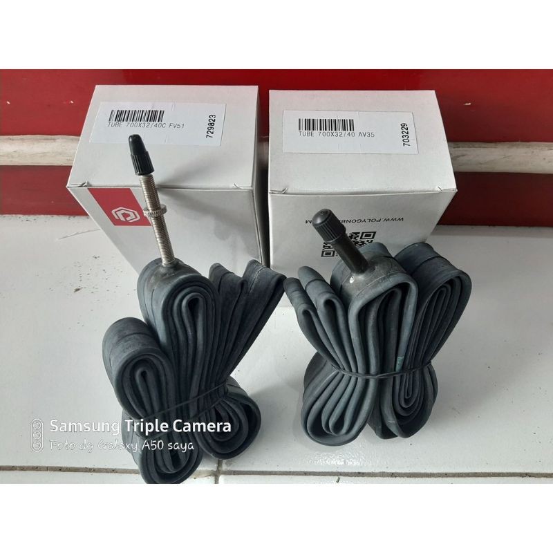 Jual Ban Dalam Tube Polygon 700 x 32 - 40C 32C-40C AV35 FV51 PRESTA Cop Besar | Shopee Indonesia