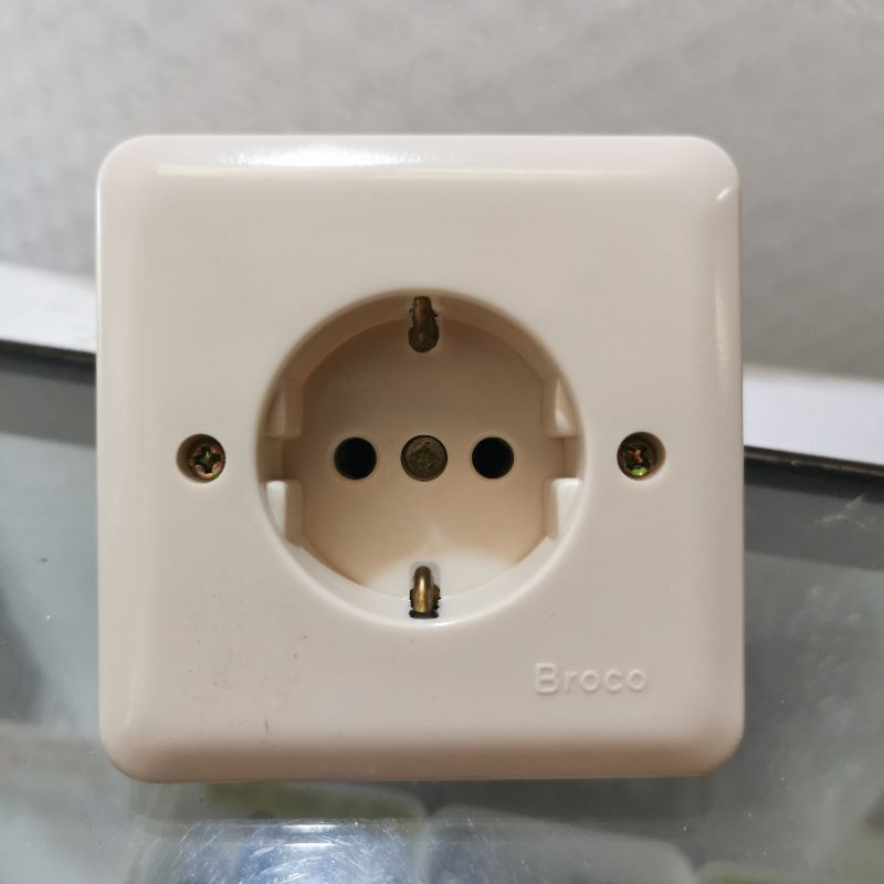 Jual Stop Kontak Tanam IB Broco 5511U - New Gee Socket Outlet | Shopee ...