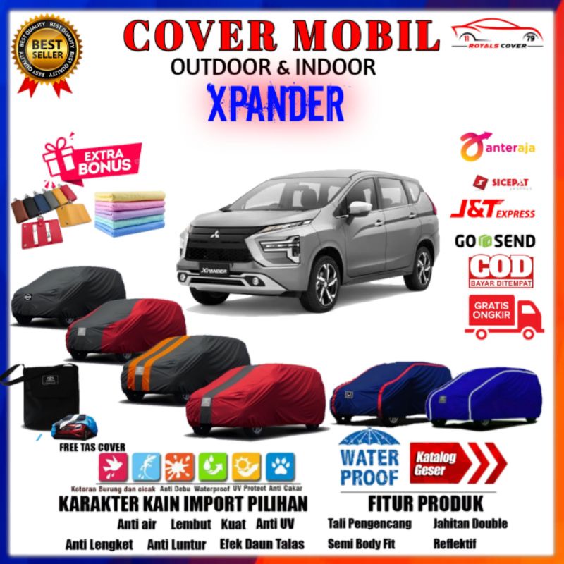 Jual Body Cover Mobil Xpander Cross Ultimate Exceed Sport / Sarung ...