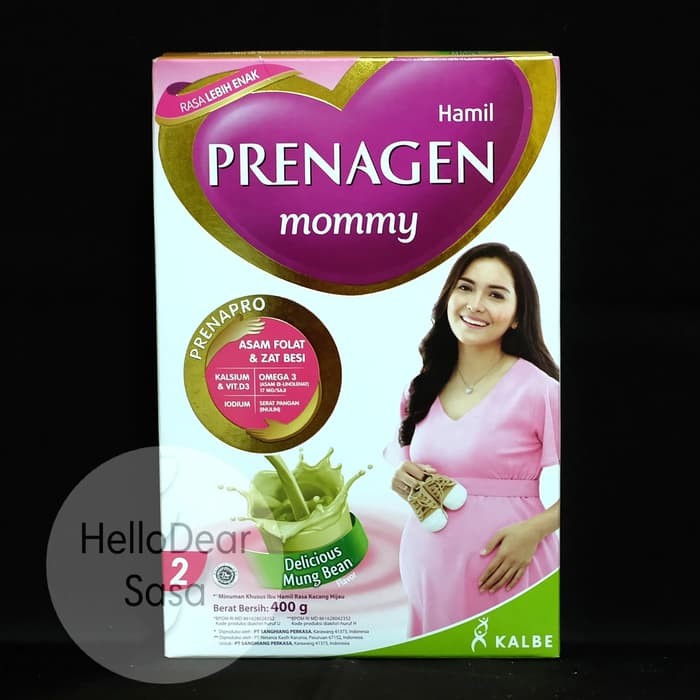 Jual Prenagen Mommy Rasa Kacang Hijau Susu Ibu Hamil 400gr | Shopee Indonesia