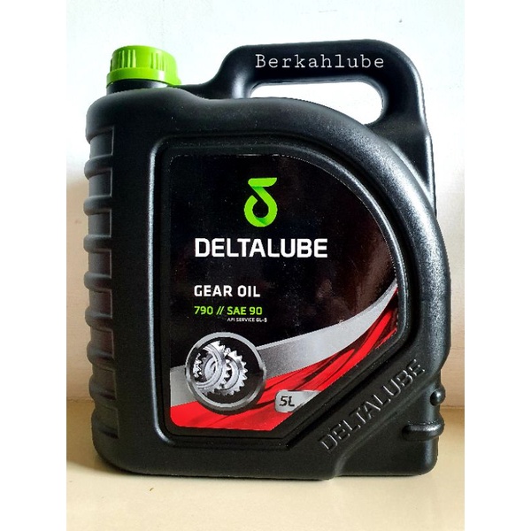 Jual Oli Deltalube Gear Oil 790 Sae 90 Api Service GL 5 - 5L | Shopee ...