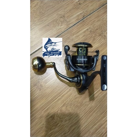 Jual Reel DAIWA BG MQ 4000D-XH-ARK POWER HANDLE DRAG 12KG | Shopee Indonesia