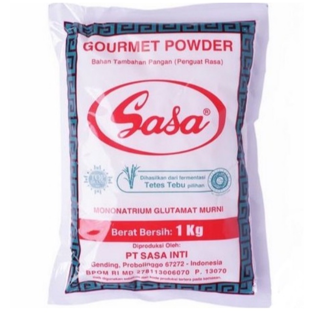 Jual Penguat Rasa SASA MSG | 250gr | 1Kg | Shopee Indonesia