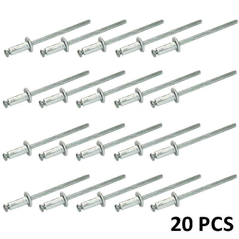 Jual EELIC PAK-38MM SILVER ISI 20PCS PAKU RIVET PAKU TANG RIVET PAKU ...