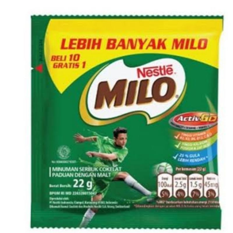 Jual susu milo sachet 22gr | Shopee Indonesia
