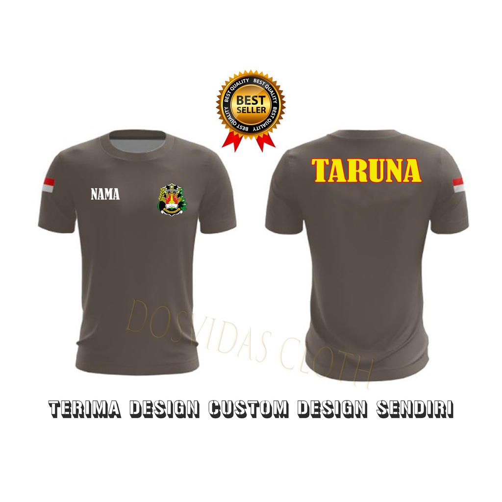 Jual Kaos Dalam / Kaos Dalaman Baju AKPOL Dinas Polisi Berkualitas TARUNA AKPOL (WARNA COKLAT ...