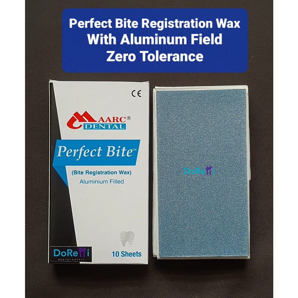 Jual Perfect Bite Registration Wax / Aluminax Wax | Shopee Indonesia