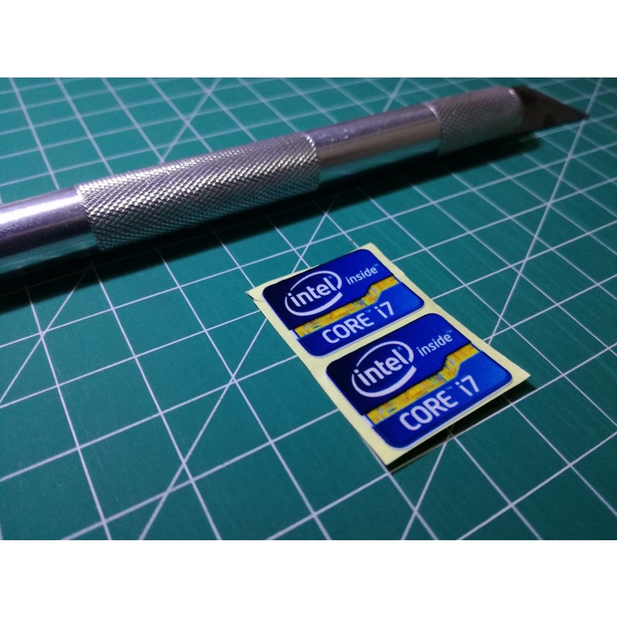 Jual Stiker Intel Core i7 Gen 3 Blue | Shopee Indonesia