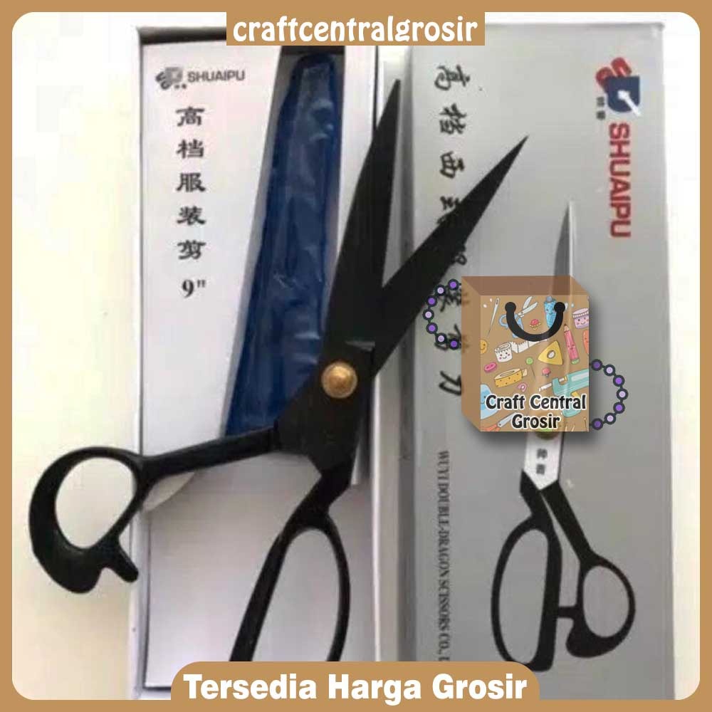 Jual (Shuaipu) 100% Original Gunting Potong Kain / Gunting Bahan ...