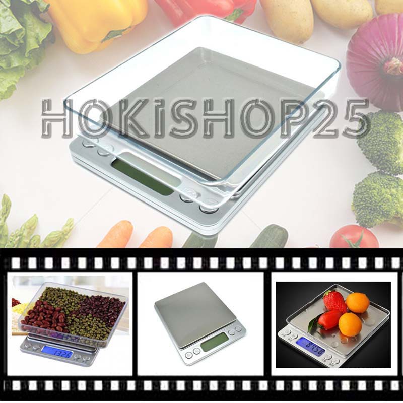 Jual Timbangan Dapur Mini Timbangan Digital Platform Scale 0.1g ...