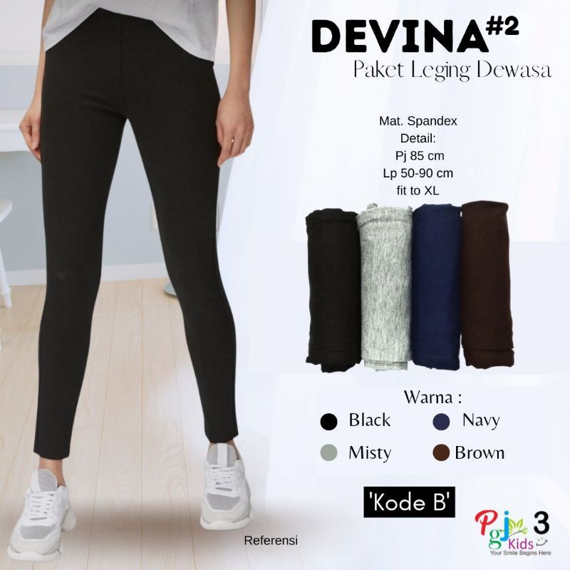 Jual PAKET LEGING Devina#2 DEWASA standar isi 4 ORI PGJ | Shopee Indonesia