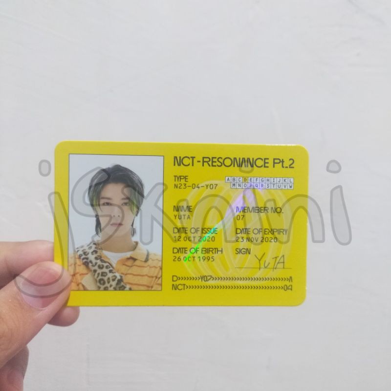 Jual ID CARD YUTA(Book) | Shopee Indonesia