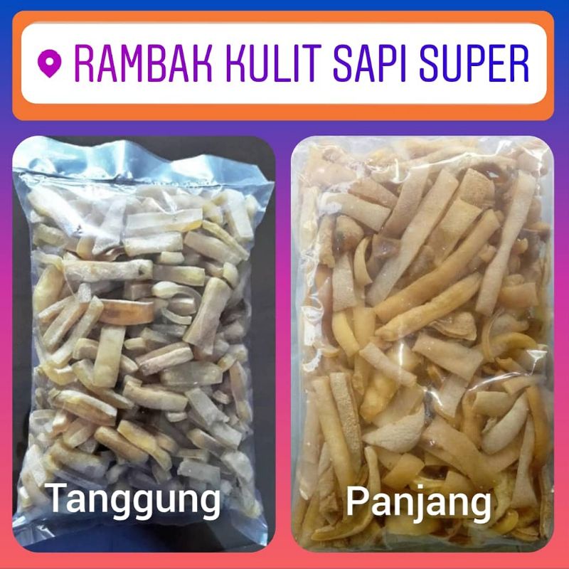 Jual Rambak Kulit Sapi Super "LANGSUNG GORENG" | Shopee Indonesia