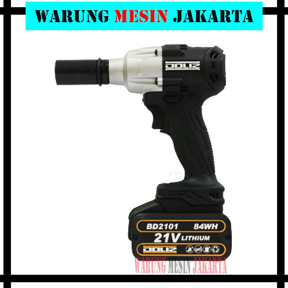Jual Bor Impact Wrench Bor Cordless Drill 21V DOLIZ BD 550 / BD550/ Bor ...