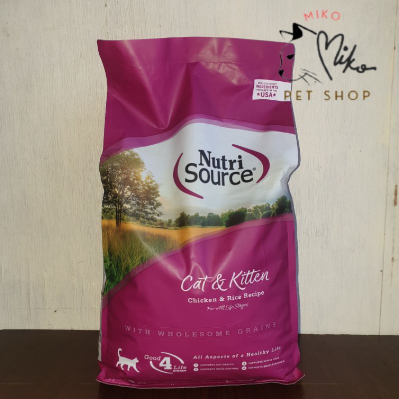 Jual Nutri Source Cat and Kitten Chicken and Rice Recipe | Shopee Indonesia