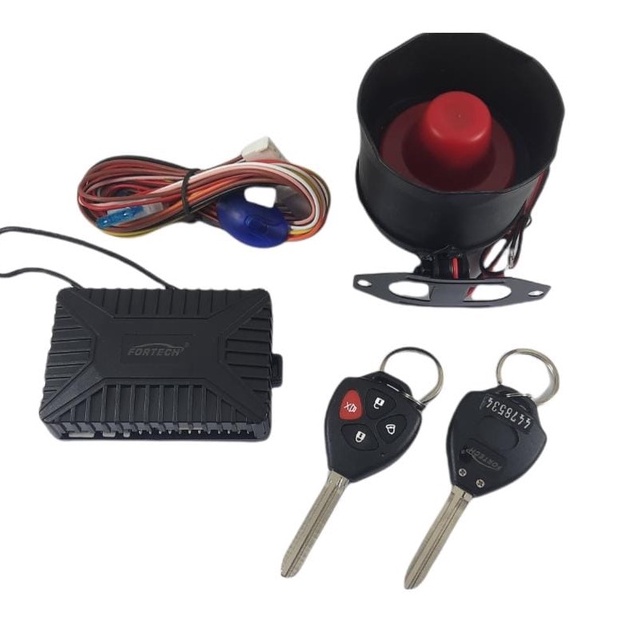 Jual Alarm Kunci Mobil Model Innova Old Lama FORTECH FT666 Remot Remote ...