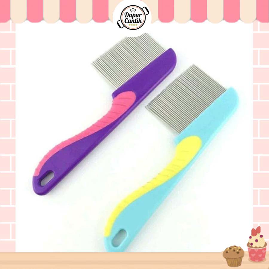 Jual DapurCantik Sisir serit Gagang Sisir Kutu Logam Serit Kutu Besi ...