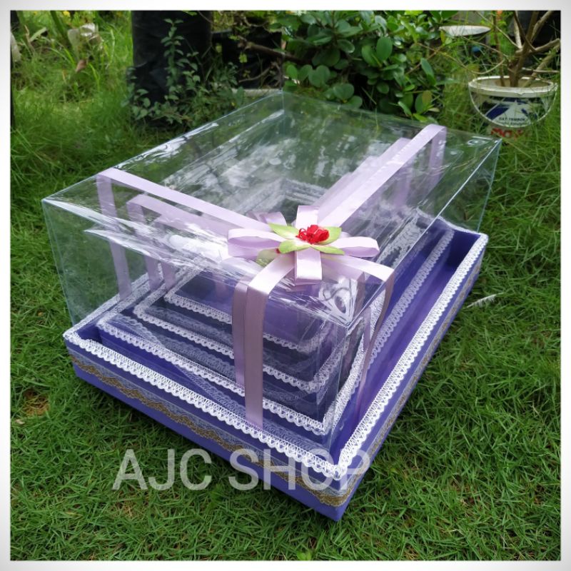 Jual Box Kotak Seserahan Pernikahan Versi Premium Full Sett Isi 4 Box ...