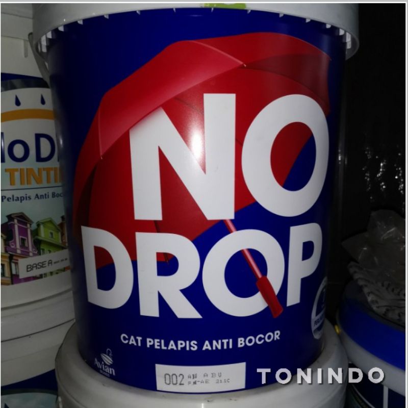 Jual No Drop Abu-Abu No. 002 Cat Pelapis Anti Bocor 20kg Pail No Drop ...