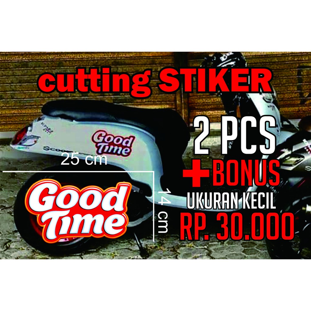 Jual STIKER LOGO GOOD TIME | Shopee Indonesia