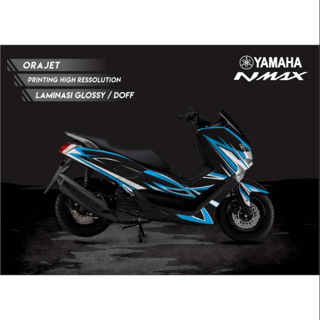Jual Decal Yamaha NMAX full body GRAPHIC / MODIFIKASI STICKER MOTOR ...